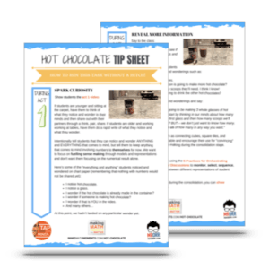 Hot Chocolate [Day 4] - Make Math Moments Academy