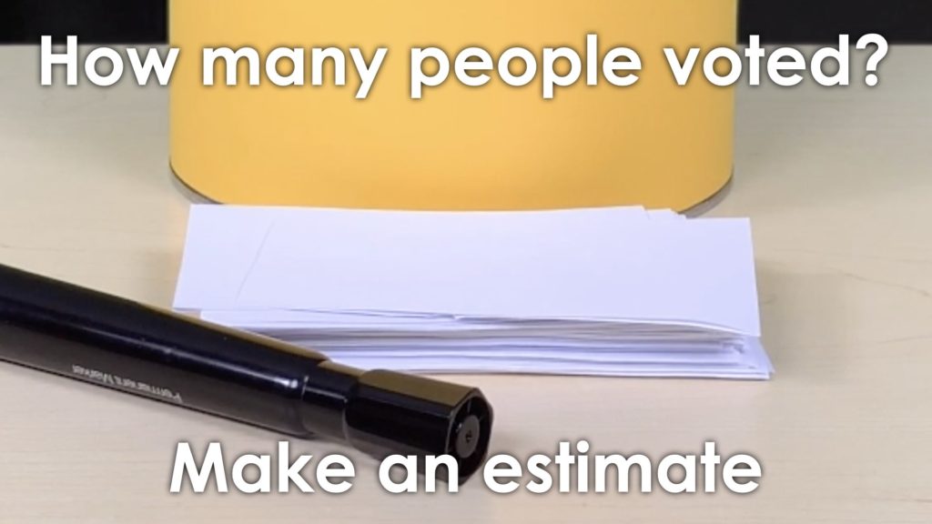 Voting Booth | Proportional Relationships | Problem Based Math Unit