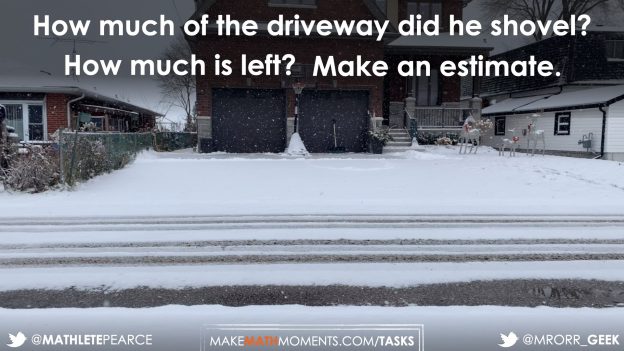 Shovelling The Driveway | Multiplying Fractions | Problem Based Math Unit