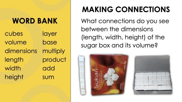 Sugar Cubes | Problem Based Lesson: Volume of Rectangular Prisms