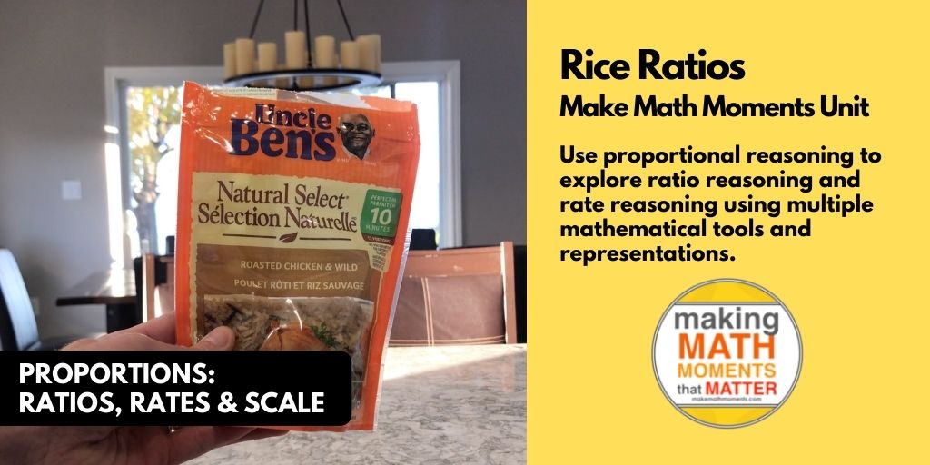 Rice Ratios [Day 5] - Ratio and Rates Assessment Handout