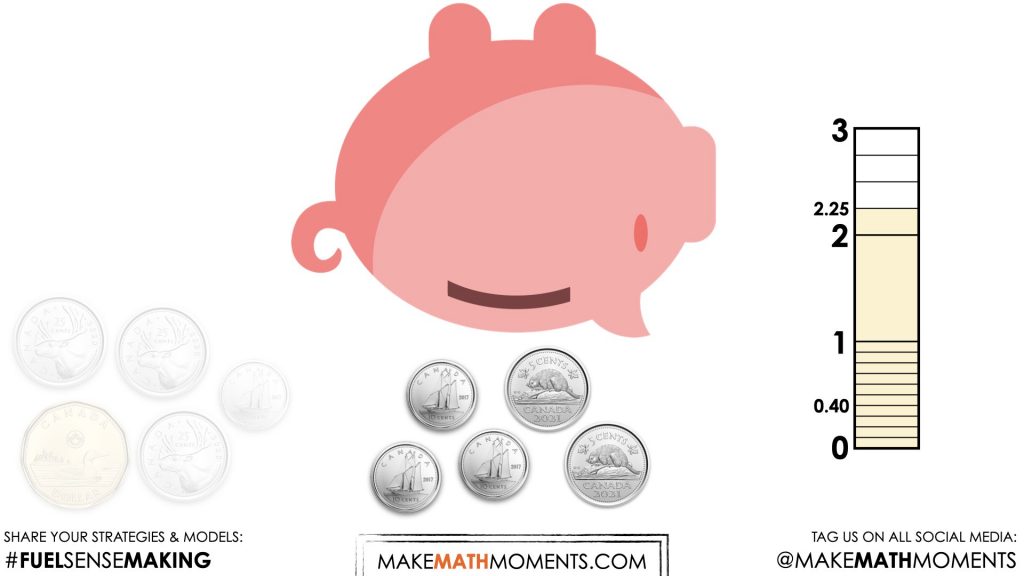 Piggy Bank Revisited | Subtracting Decimals | Problem Based Math Unit