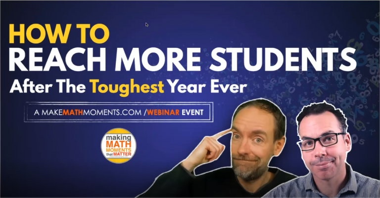 Make Math Moments Courses - Make Math Moments Academy