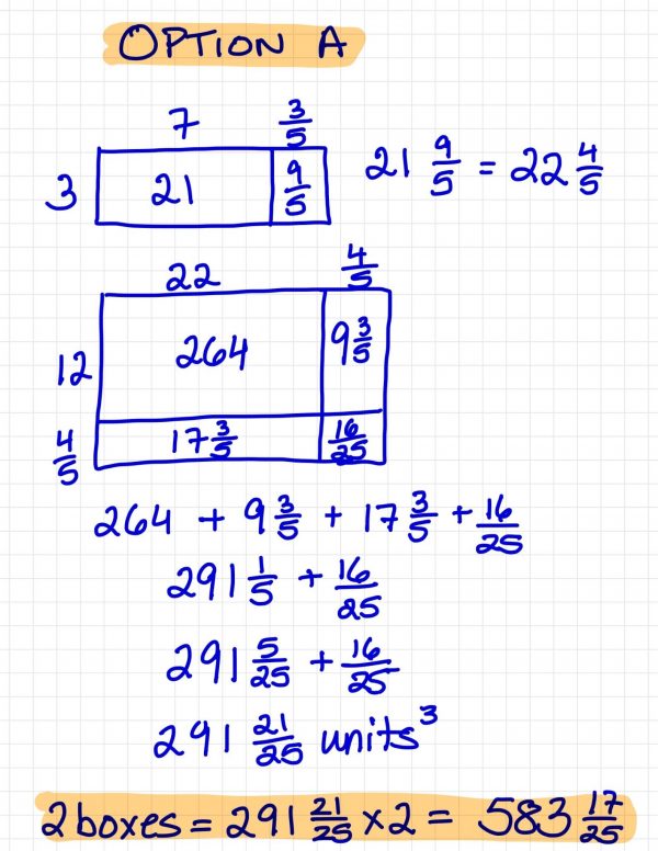 Can’t Get Enough Cereal | Problem Based Lessons: Volume of Prisms