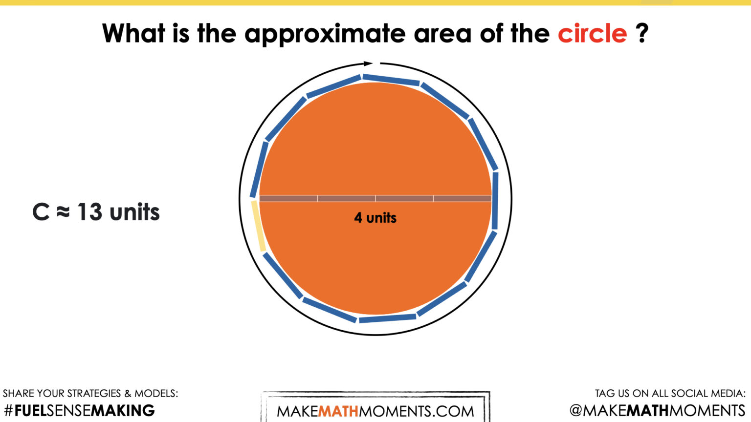 Going In Circles! [Day 6] | Area of a Circle Worksheet Handout Printable