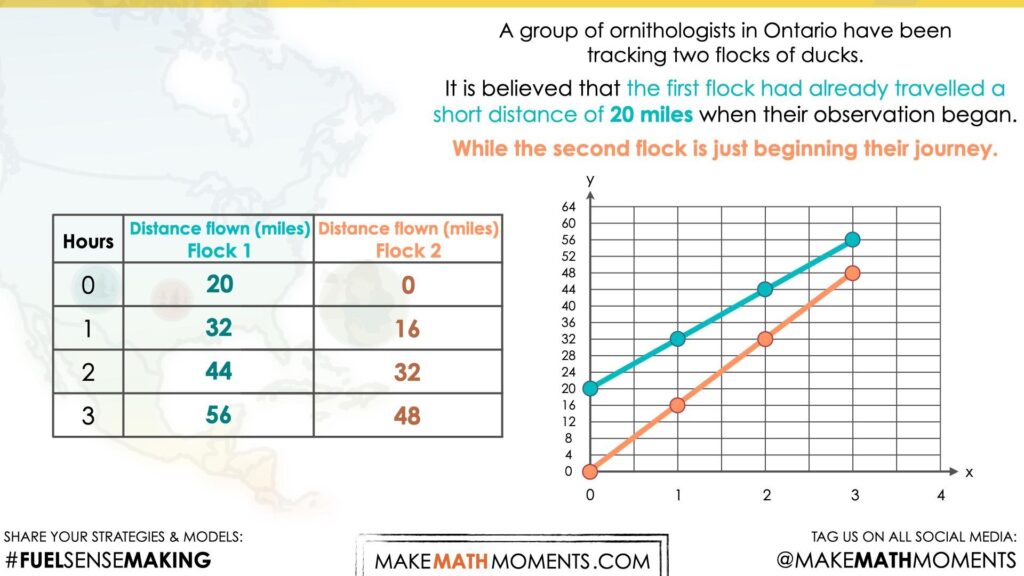 Bird Migration [Day 3] | Real World Linear Patterning Lesson | 3 Act ...