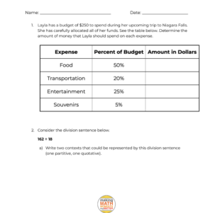 Niagara Falls [Day 5] - Make Math Moments Academy