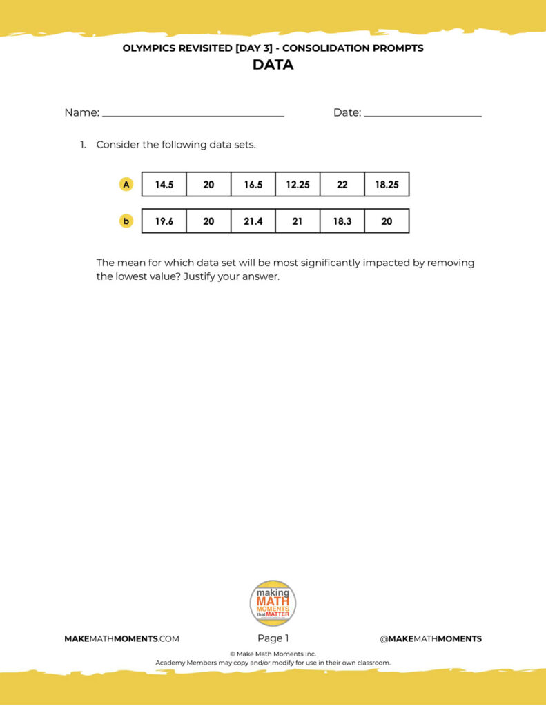 Olympics Revisited [Day 3] Data Literacy and Data Analysis With Graphs