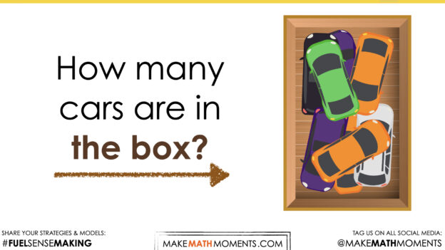 Counting Cars | Addition Strategies: Counting On Using the Part Whole Model