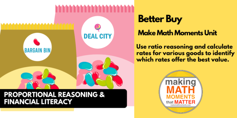 Better Buy [Day 1] | Calculating Rates or “Unit Rates” | Financial Literacy