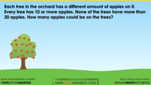 Fruit PIcking [Day 1] | Subtracting Within 20 | Subtraction 3 Act Math Task