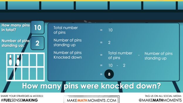 Bowling Pins [Day 1] | Addition Strategies: Breaking Apart to Make Ten