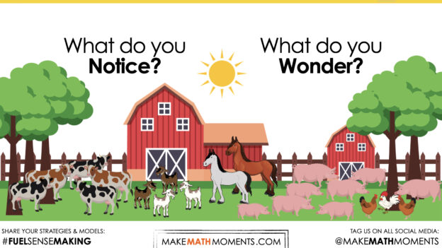 Barn Yard [Day 1] - Subtraction Lesson: Counting Back and Adding Up