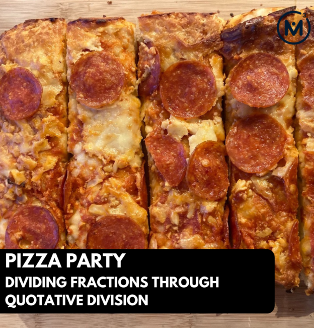 Pizza Party | Dividing Fractions | Quotative Division Problem Based Lesson