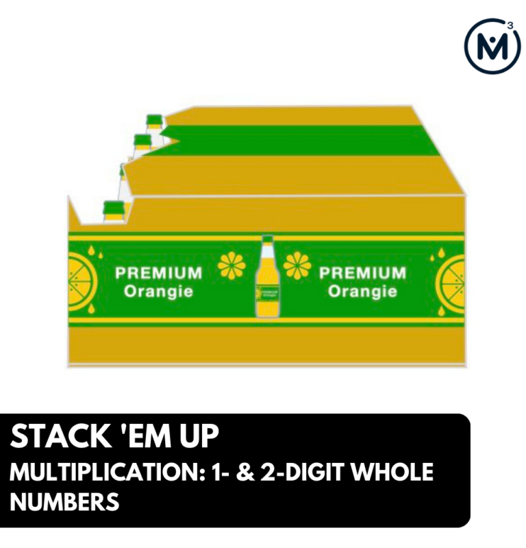Stack 'Em Up | Multiplying Whole Numbers | Properties of Multiplication