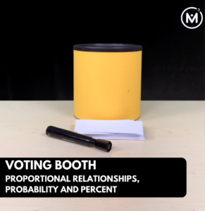 Voting Booth | Proportional Relationships | Problem Based Math Unit