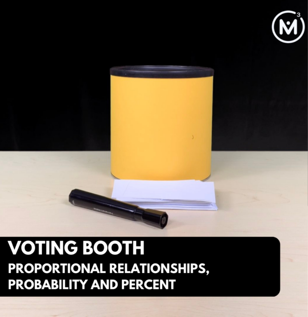 Voting Booth | Proportional Relationships | Problem Based Math Unit