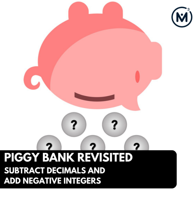 Piggy Bank Revisited | Subtracting Decimals | Problem Based Math Unit
