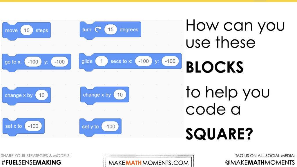 Code Trip [Day 1] | Investigating How to Draw a Square Coding Lesson