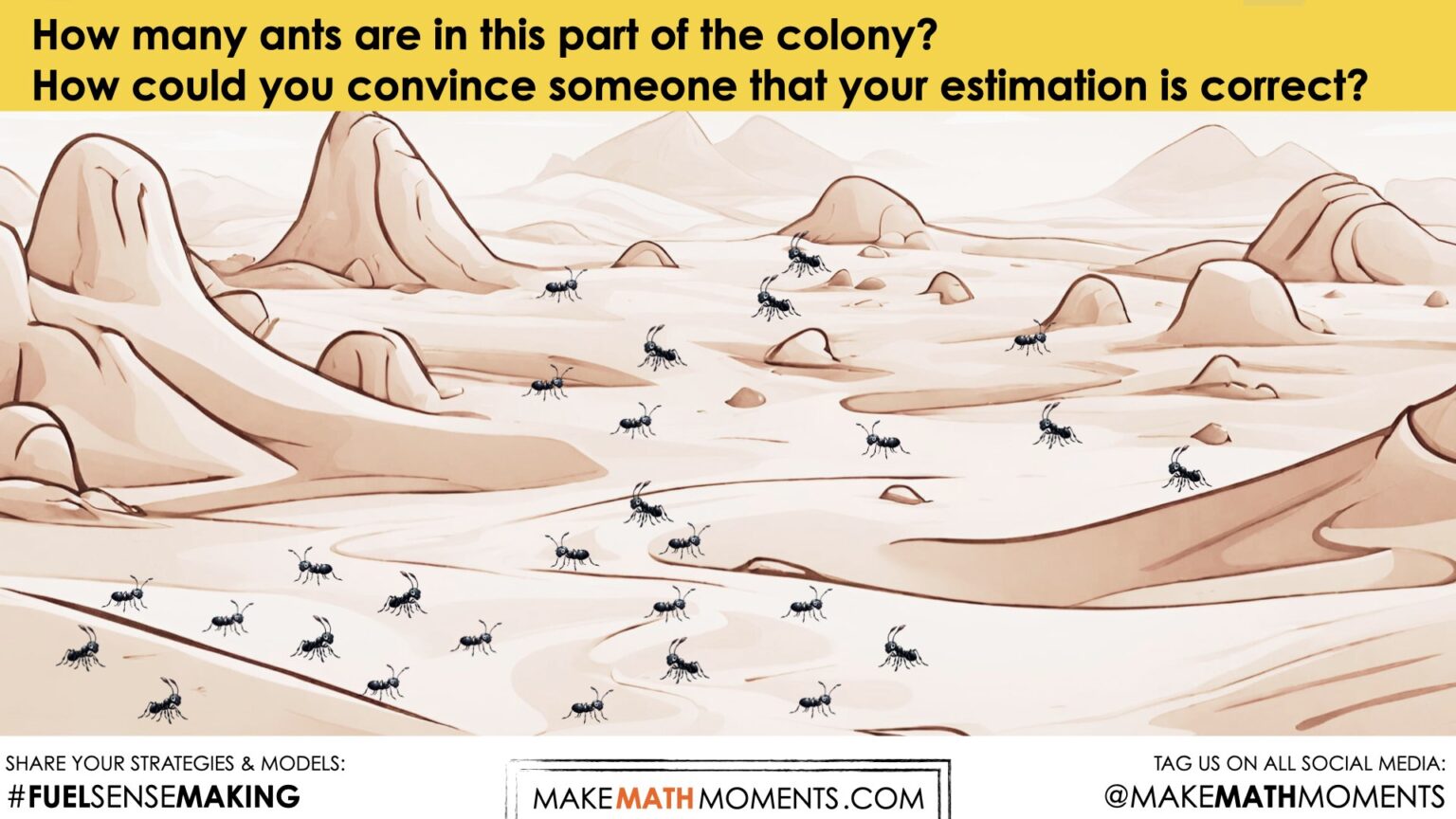 Army of Ants | Subtraction Strategy: Round the Subtrahend and Adjust
