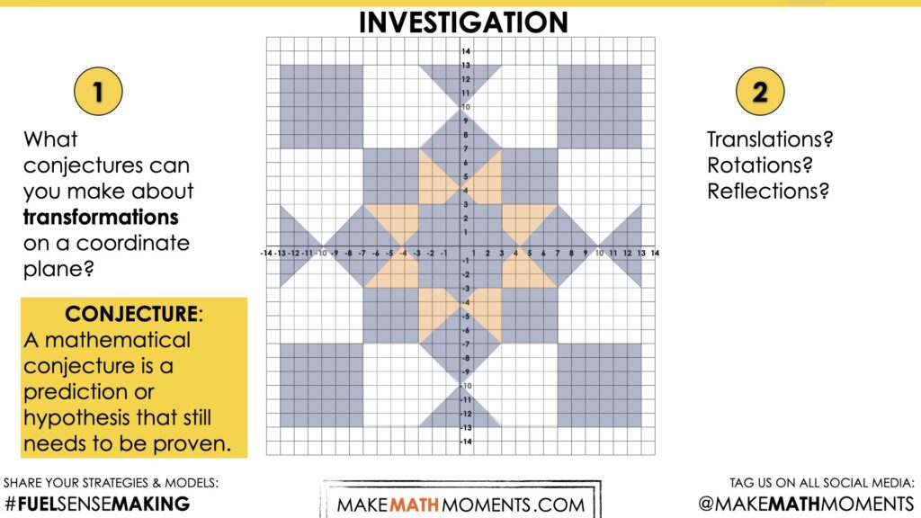 Tiles and Turtles [Day 3] | Problem Based Lessons: Transformations