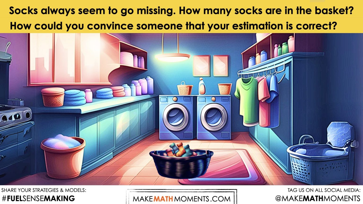 Laundry Day | Addition Within 50 | 3 Act