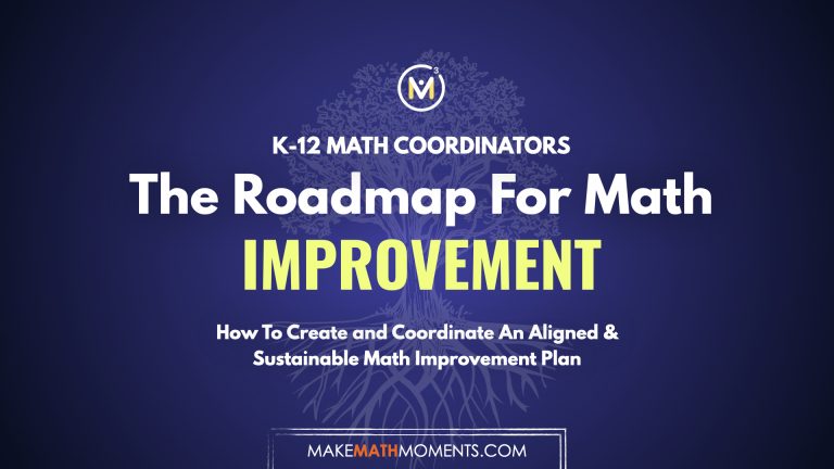 The Roadmap for Math Improvement: How To Create and Coordinate An ...