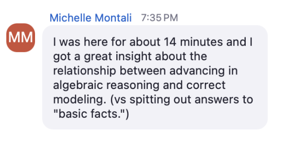 Professional Development Trainings For Math Teaching & Learning