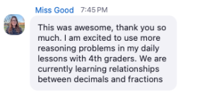 Professional Development Trainings For Math Teaching & Learning