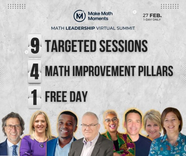 2026 Make Math Moments Leadership Summit - Make Math Moments Academy